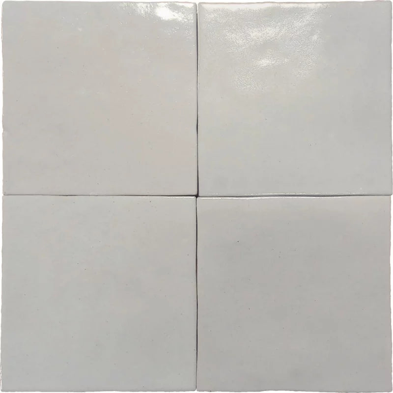 Carrelage Effet Zellige Manara Clay Sidi Salt 10x10 cm de Nanda Tiles ...